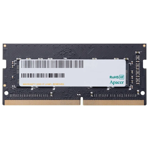 Apacer Оперативная память Apacer DDR4 8GB 3200MHz SO-DIMM (PC4-25600) CL19 1.2V (Retail) 1024*8 3 years (AS08GGB32CSYBGH/ES.08G21. GSH)