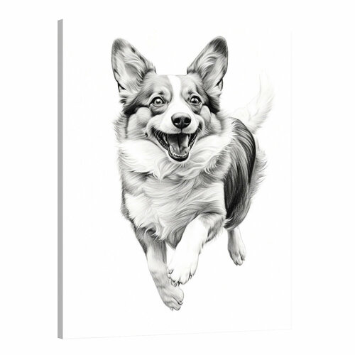 Интерьерная картина 50х70 "Собака"
