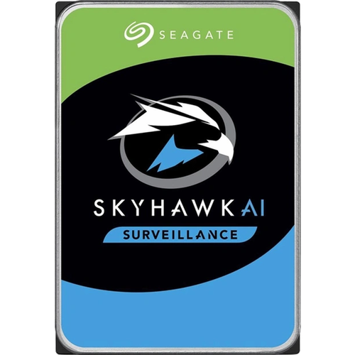 Жесткий диск HDD SATA Seagate 8Tb, SkyHawk Surveillance, 7200 rpm, 256Mb buffer, ST8000VX009, 1 year (ST8000VX009)
