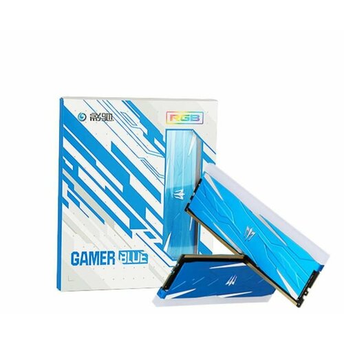 Оперативная память GALAX Gamer Blue, 8 Гб DDR4, 3000 МГц, синий RGB