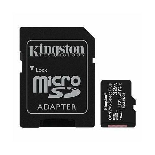 Карта памяти Kingston Canvas Select Plus microSD