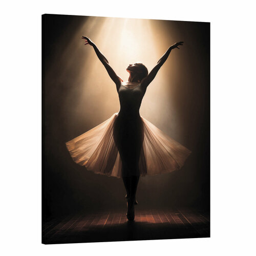 Интерьерная картина 50х70 "Искусство балета"