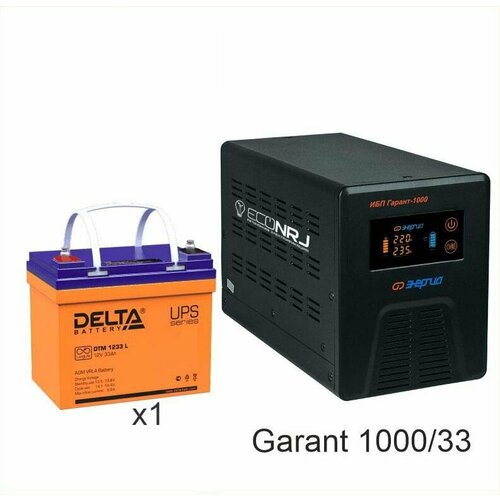 Энергия Гарант-1000 + Delta DTM 1233 L