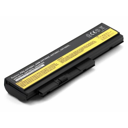 Аккумуляторная батарея для ноутбука Lenovo ThinkPad X220i (12.5") 10.8-11.1V (4400-5200mAh)