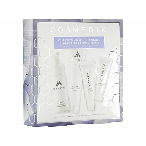 Очищающий набор для жирной и проблемной кожи COSMEDIX Clarifying and Cleansing Kit