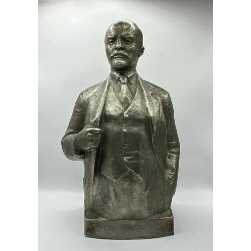 Скульптура бюст Ленин Силумин 1977 год, СССР! Редкость!