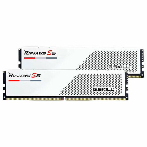 Модуль памяти G.Skill Ripjaws S5 DDR5 DIMM 5600MHz PC-44800 - 32Gb Kit (2x16Gb) F5-5600J2834F16GX2-RS5W