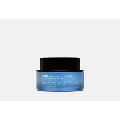 Маска для лица ночная, увлажняющая BELIF Aqua bomb sleeping mask