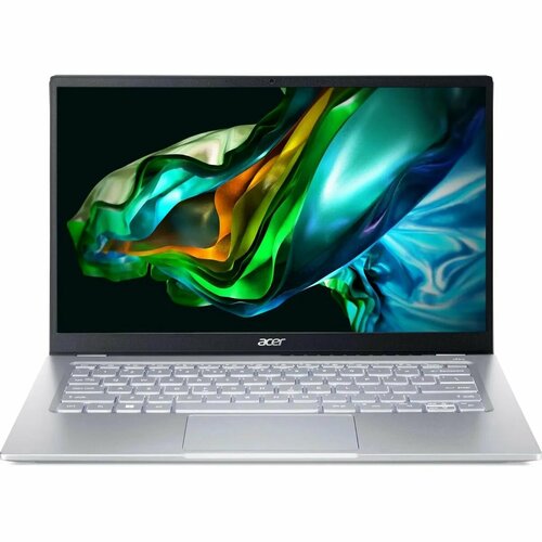 Ноутбук Acer Swift Go 14 SFG14-41-R2U2 14 (1920x1080) IPS/AMD Ryzen 5 7530U/16ГБ LPDDR4X/512ГБ SSD/Radeon Graphics/Windows 11 Home серебристый (NX. KG3CD.003)