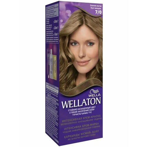 WellaTON крем-краска для волос 7,0 - 2 штуки