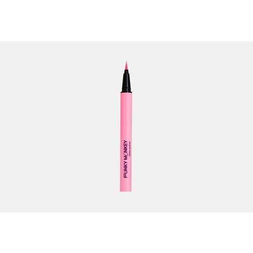 Подводка-фломастер FUNKY MONKEY Matte eyeliner цвет: розовый / 0.6 г