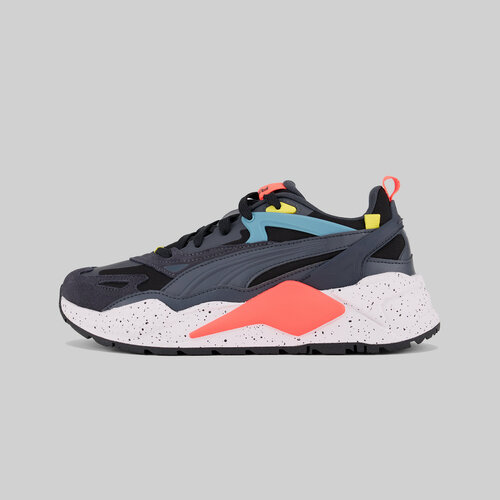 Кроссовки PUMA RS-X Efekt Speckle, размер 46 EU, черный, розовый