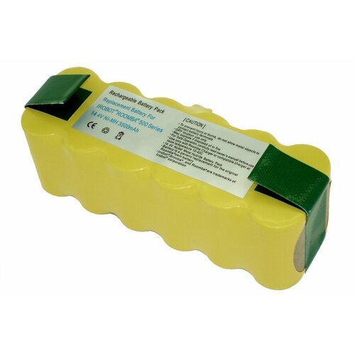 Аккумулятор для пылесоса iRobot Roomba 500, VAC-500NMH-33, 14.4V, 3500mAh, код mb009677