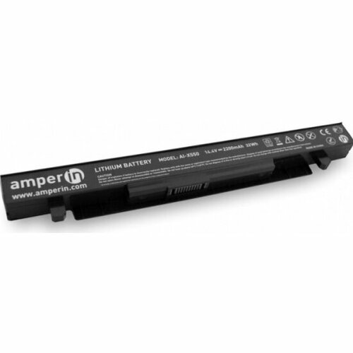 Аккумулятор для ноутбука Amperin AI-X550 для Asus A, Y, X, R, P, K, F 11.1V 2200mAh (24Wh)