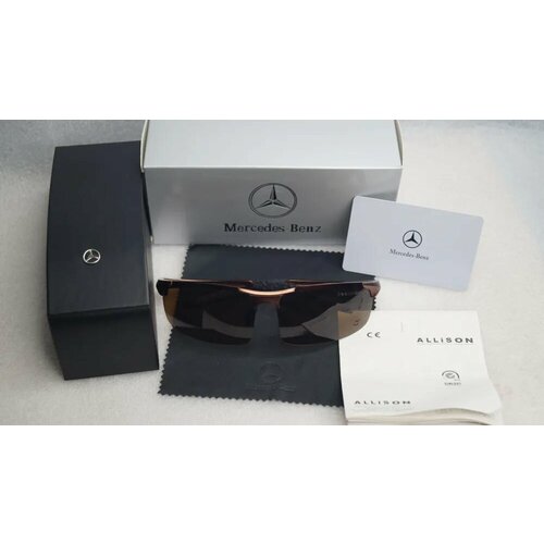 Солнцезащитные очки Mercedes-Benz Мерседес2024, коричневый