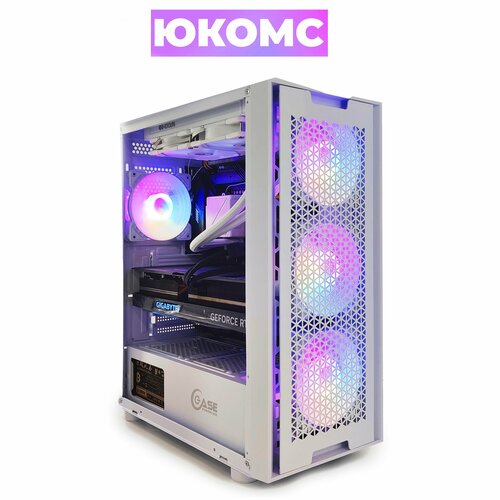 Игровой PC юкомс Core i9-13900F, RTX 2060 6GB, ssd 2TB, 64Gb DDR4, БП 900W, win 10 pro, White game case