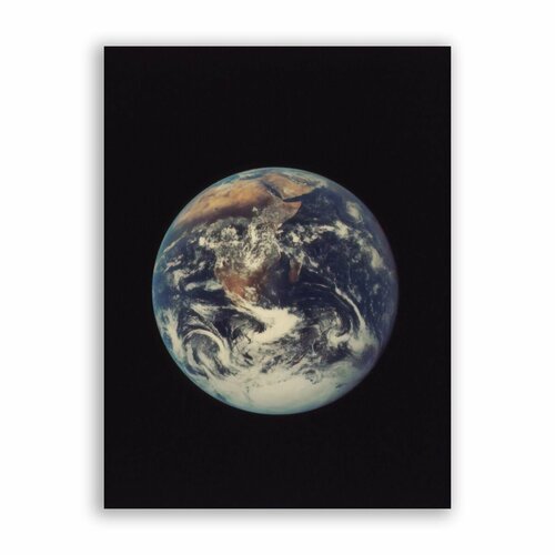 Постер, плакат на бумаге / Earth / Земля / Размер 30 x 40 см