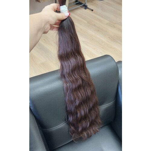 Волосы для наращивания, 70см , 132г, цвет темно-каштановый