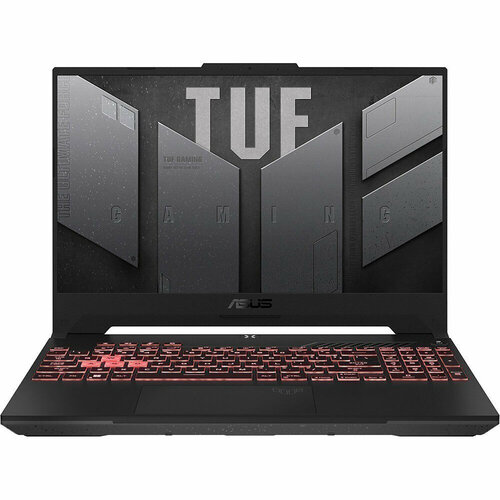 Ноутбук ASUS TUF Gaming A15 FA507NV-LP021, 15.6" (1920x1080) IPS 144Гц/AMD Ryzen 7 7735HS/16ГБ DDR5/1ТБ SSD/GeForce RTX 4060 8ГБ/Без ОС, серый (90NR0E85-M007N0)