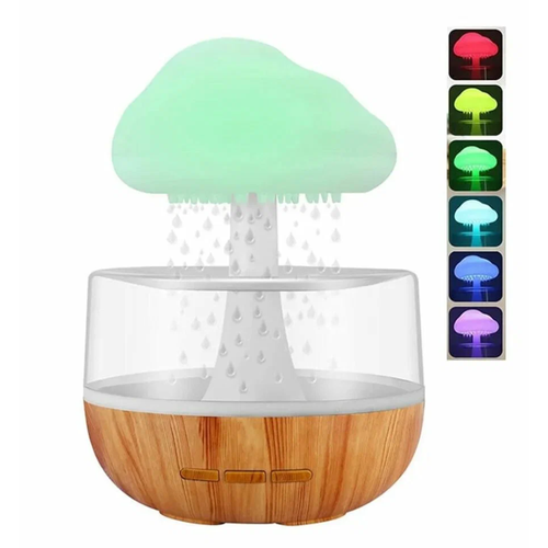 Увлажнитель воздуха/ Увлажнитель с подсветкой / Увлажнитель воздуха гриб с дождём Miralda_Shop