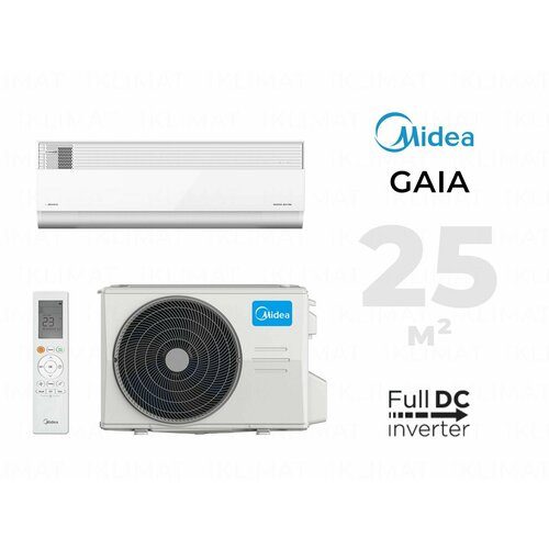 Настенный кондиционер Midea Gaia MSCA1BU-09HRFN8/MOX230-09HFN8-Q, сплит система