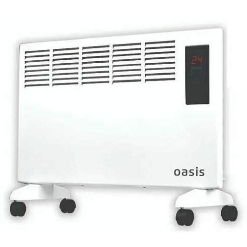 Конвектор OASIS DK-15, 1500Вт, с терморегулятором, белый