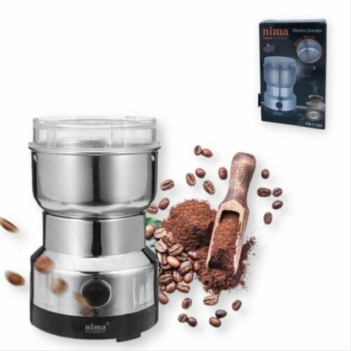 Кофемолка электрическая Nima Japan NM-8300, блендер для орехов, злаков, зерен, специй