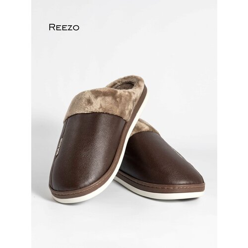 Тапочки Reezo, размер 40-41, коричневый