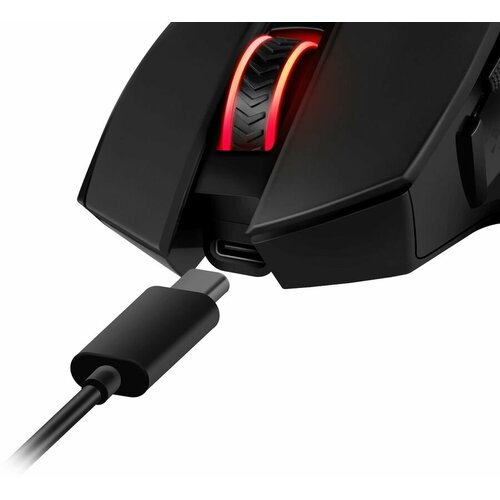 Мышь Redragon Mirage Pro, игровая, оптическая, беспроводная, USB, черный [71432]