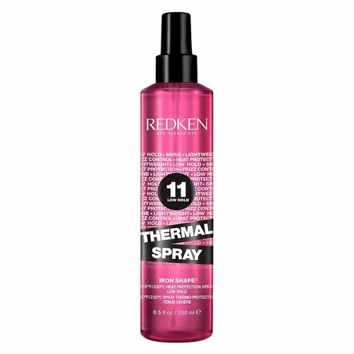 Спрей для волос термозащитный Redken Thermal Spray 11 Low Hold для завершения укладки утюжком и щипцами 250 мл