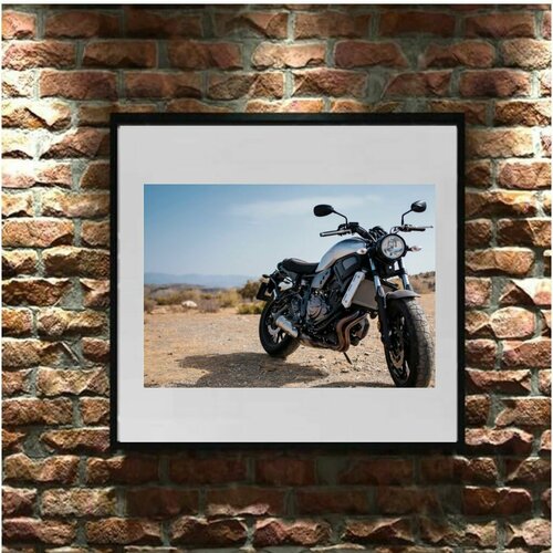 Постер "yamaha xsr700" от Cool Eshe из коллекции "Мотоциклы", плакат А4