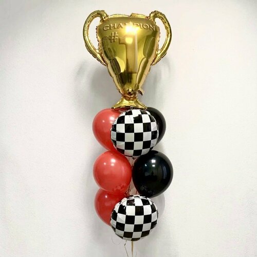Букет из воздушных шаров "Champion №1"