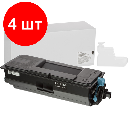 Комплект 4 штук, Тонер-картридж Retech TK-3150 чер. для Kyocera M3040idn