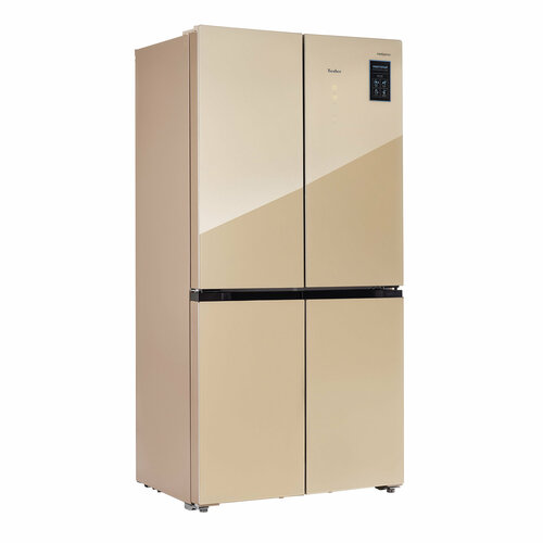 Холодильник TESLER RCD-545I BEIGE GLASS