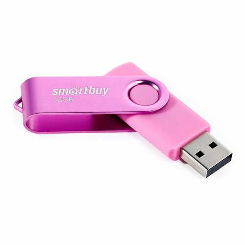Память Smart Buy "Twist" 32GB, USB 2.0 Flash Drive, пурпурный - 2 шт.