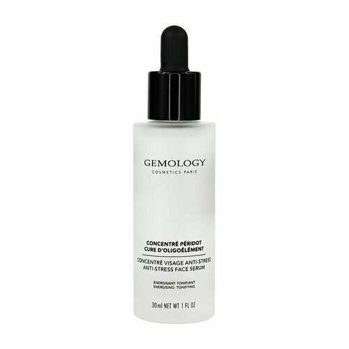 Сыворотка антистресс для лица с перидотом (хризолит) Gemology Concentre Peridot Anti Stress Face Serum