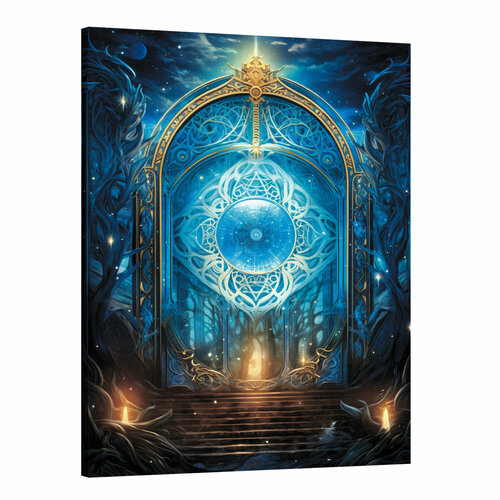 Интерьерная картина 50х70 "Таро: Магический портал"