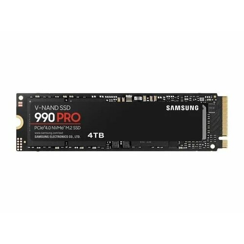 Твердотельный накопитель Samsung 990 Pro 4tb 7540/9600mbs MZ-V9P4T0B/AM