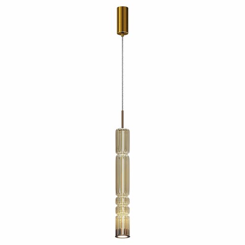 Светильник подвесной Maytoni Ordo MOD272PL-L12BS3K, LED, кол-во ламп:1шт, Латунь