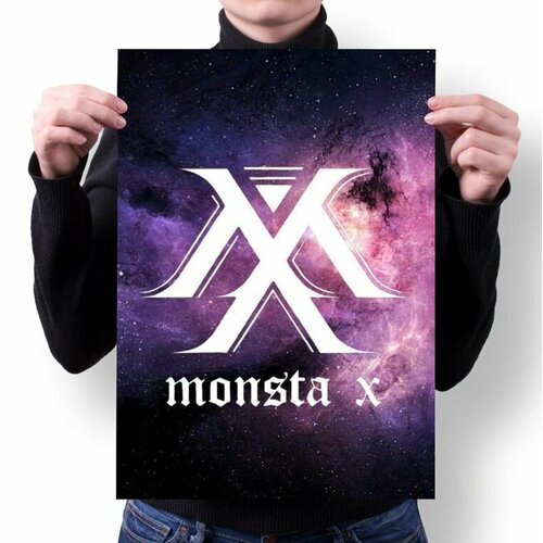 Плакат Monsta X №4, А3