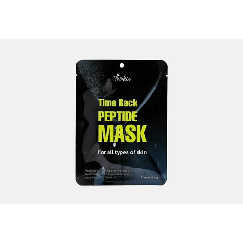 Тканевая маска для лица с пептидами thinkco Time Back PEPTIDE MASK 1 шт