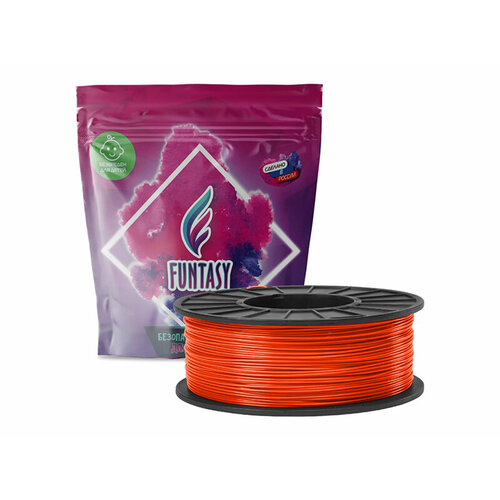 Аксессуар Funtasy PLA Lumi-пластик 1.75mm 1kg Red PLA-LUM-1KG-RD-1