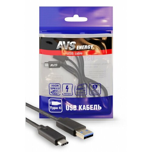 Зарядный кабель USB-Type C (1м USB 2.0) TC-31 AVS A78883S