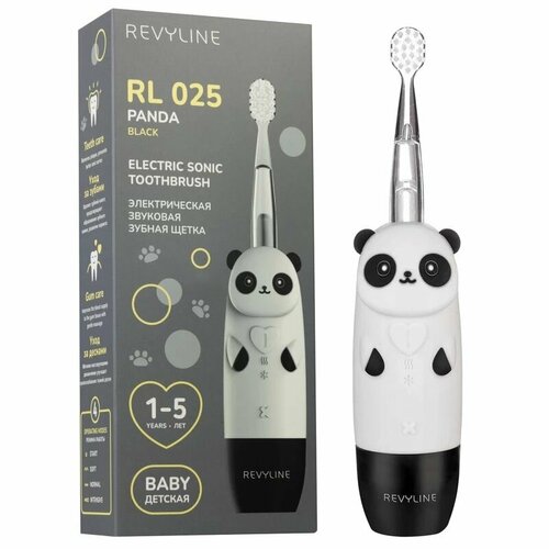 Электрическая звуковая зубная щетка Revyline RL 025 Panda