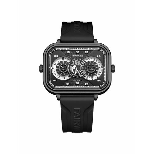 Наручные часы FAIRWHALE FW5760R1BLACK, черный, белый