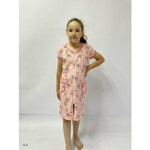 Пижама  ЛАРИТА, размер 32, оранжевый, розовый
