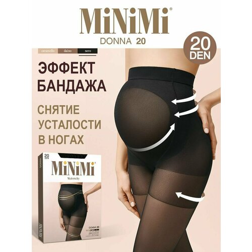 Колготки MiNiMi BODY FORM, 20 den, размер 3, черный