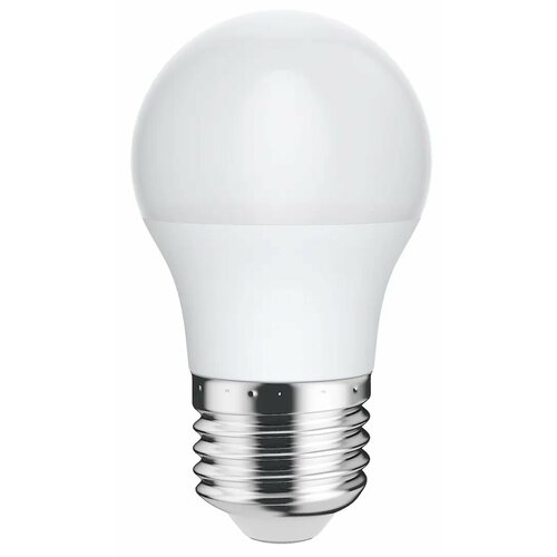 Лампочка светодиодная Lexman шар E27 440 лм нейтральный белый свет 5.5 Вт