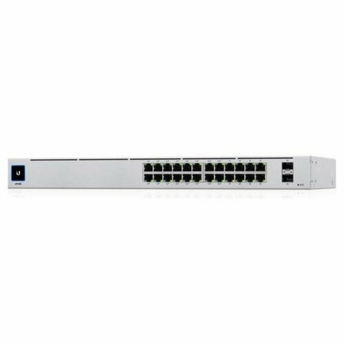 Коммутатор 24PORT 1000M 2SFP USW-24 UBIQUITI