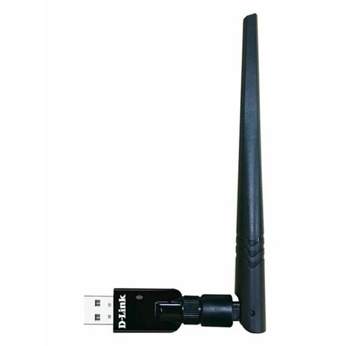 Wi-Fi адаптер D-link DWA-172/RU, черный
